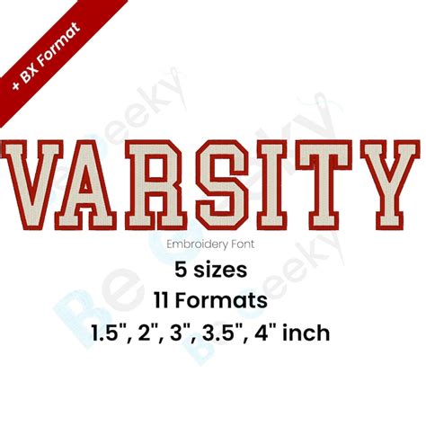 3 Color Bx Font Etsy