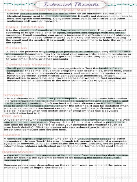 Internet Threats Pdf