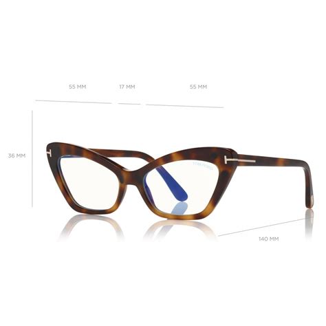 Tom Ford Double Clip On Optical Glasses Butterfly Optical Glasses