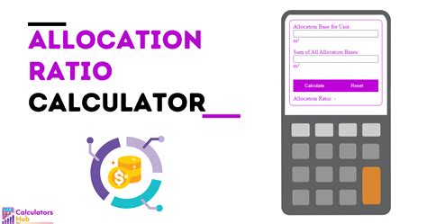 Allocation Ratio Calculator