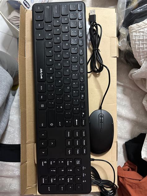 Jelly Comb Wired Keyboard And Mouse Computers Tech Parts Accessories Computer Keyboard On