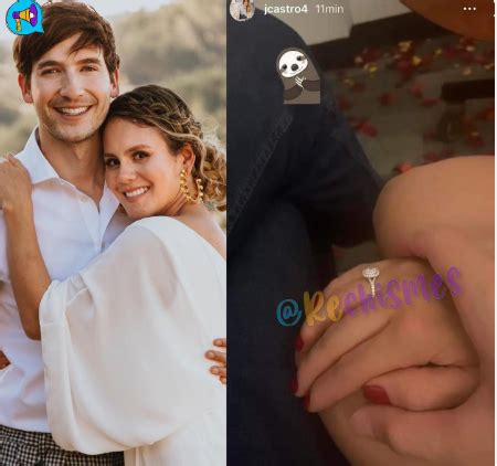 Suenan campanas Novia de Carlos Torres mostró en redes su anillo de compromiso Infobae
