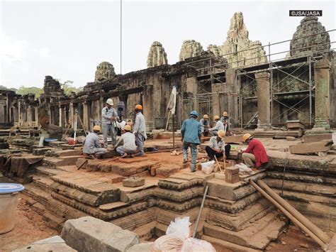 ជប៉ុន ជាដៃគូអន្តរជាតិដ៏សំខាន់ ដែលចូលរួមជួយការងារអភិរក្សនៅតំបន់អង្គរ