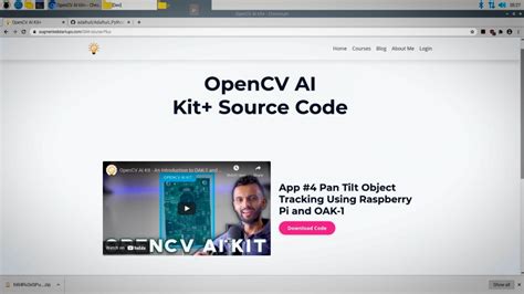 Raspberry Pi Pan Tilt Tracking Opencv Ai Kit Tutorial App 4