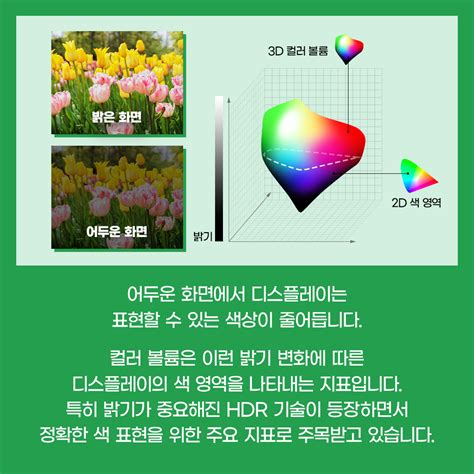 디스플레이 용어zip Ep12 컬러 볼륨 Color Volume