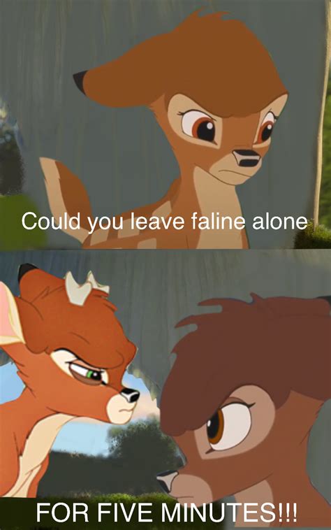 Bambi Wants Ronno To Stop By Dracoawesomeness On Deviantart