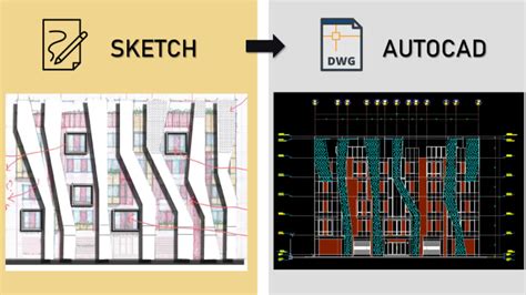 Convert Your Pdf Sketch Or  To Cad Drawings By Mattartalents Fiverr
