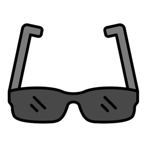 Glasses Icon Premium Vector
