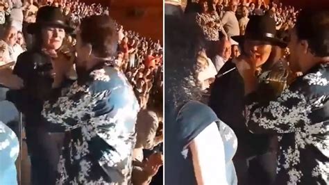 Amaia Montero reaparece en un concierto de Manolo García y se marca un