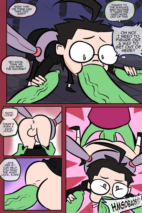 Post 3603929 Comic Dib Membrane Invader Zim Zim