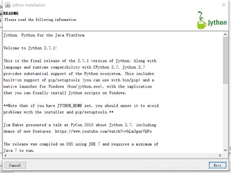 Jython Installer 271下载安装jython271怎么下载 Csdn博客