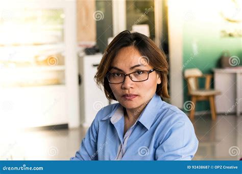 Working Class Women Are Using The Idea Stock Image Image Of Casual