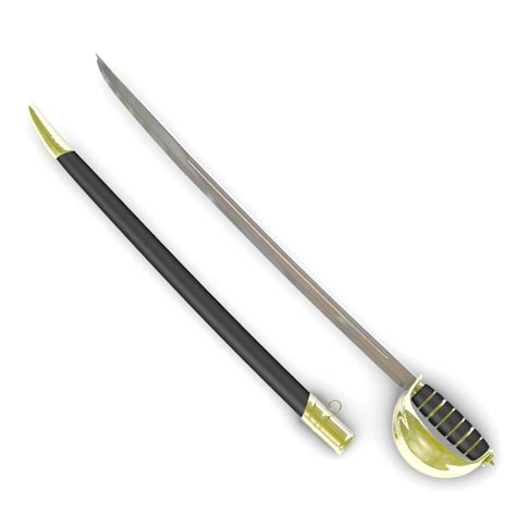 3d Model Sabre Cut Saber