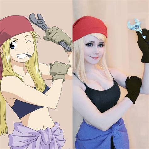 Winry Rockbell Cosplay By Komori Full Metal Alchemist Rpics