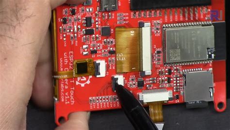 How To User Makerfabs Esp32 35 Tft Capacitive Touch With Camera