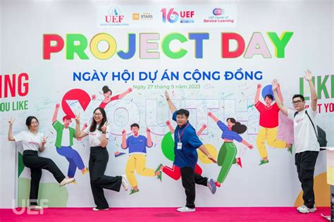 Nhiều trải nghiệm ý nghĩa tại ngày hội Dự án cộng đồng Project Day của Nhà UEF