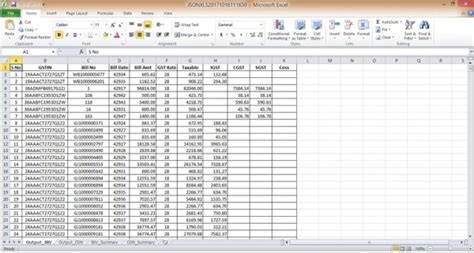 How To Convert Json File To Excel Format Gstr 2 Filing