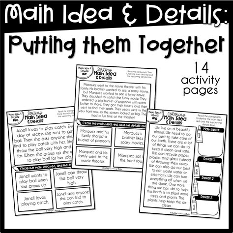 Reading Comprehension Intervention Activities And Passages Made By