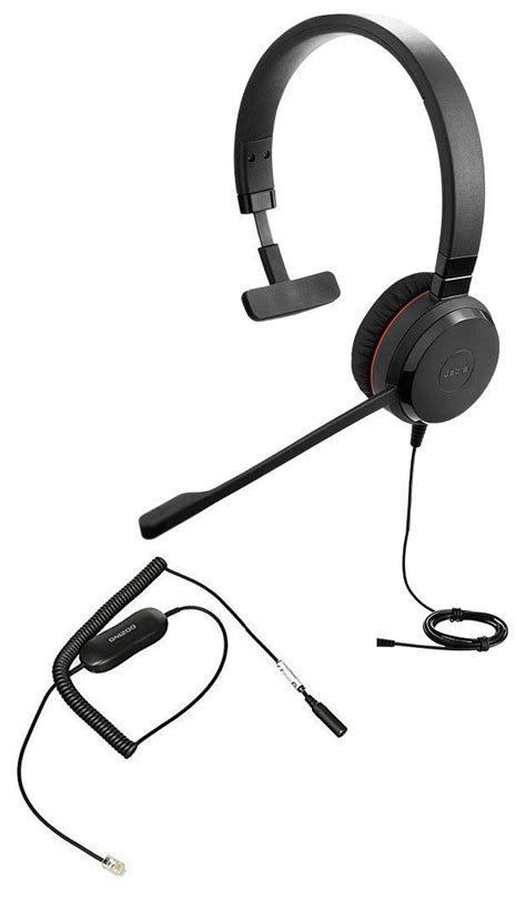 Jabra EVOLVE 30 II Mono RJ9 - гарнитура для ip-телефона - ціна в Києві ...