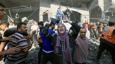 Blast Kills Hundreds At Gaza Hospital Hamas And Israel Trade Blame Indianapolis News