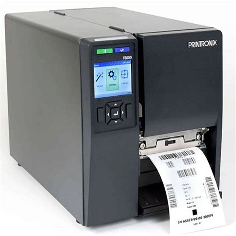 Printronix T6000 Max Print Width 4 Inches Resolution 203 Dpi 8