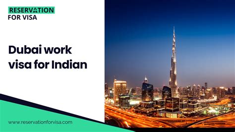 Navigating Dubai Work Visa For Indian Workers In A Guide