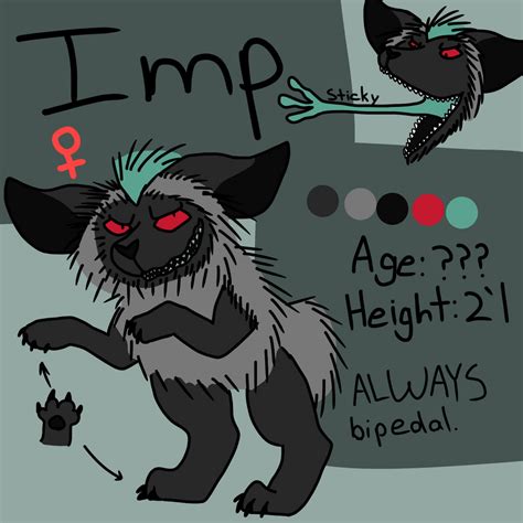 imp reference sheet by sapphire62draws on deviantart