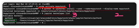 mac安装jupyter及更新内核 辛宣 博客园