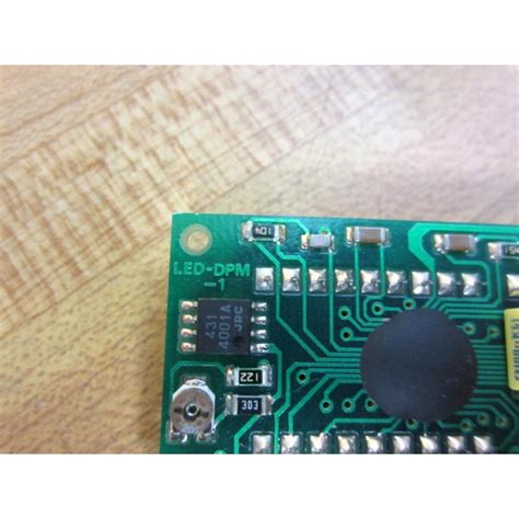 LED DPM 1 4 Digit Numeric Display Board LEDDPM1 Used Mara Industrial