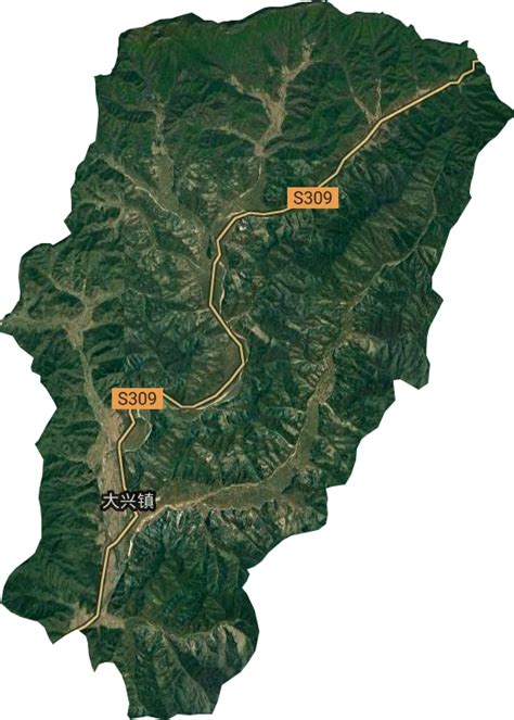 大兴镇高清卫星地图