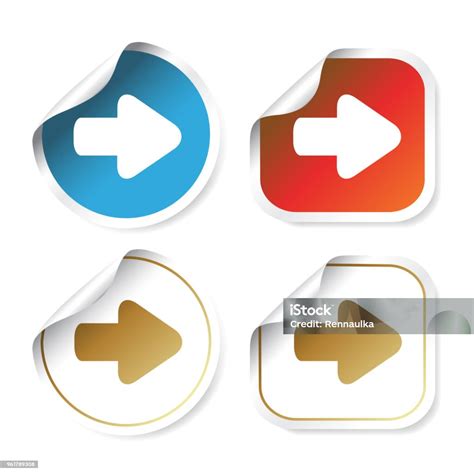 화살표 흰색 바탕에 레이블 벡터 스티커 링크 자세히 보기 다음 지금 가입에 대 한 사용 가능한 구독 등록 지금 구매 또는 메뉴 옵션 색상 스티커 0명에 대한 스톡 벡터 아트