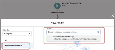 Send Outbound Message From Flow In Salesforce Apex Hours