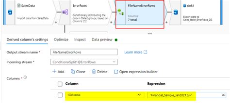 Filter Real Time Error Rows From Csv To Sql Database Table In Azure Data Factory Part Two