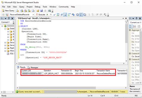 Cómo Recuperar Registros De Tabla Eliminados En Sql Server