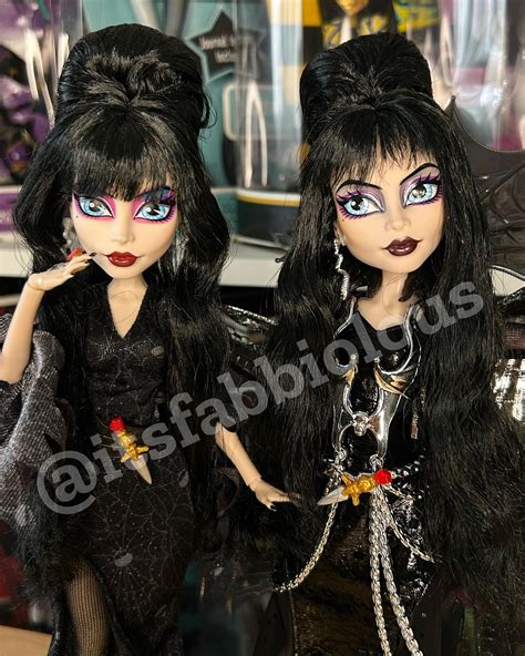 Monster High Skullector Elvira Mistress Of The Dark Doll 2025