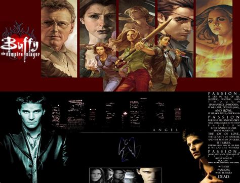 Buffy Angel Combo Poster By Retroreloads On Deviantart