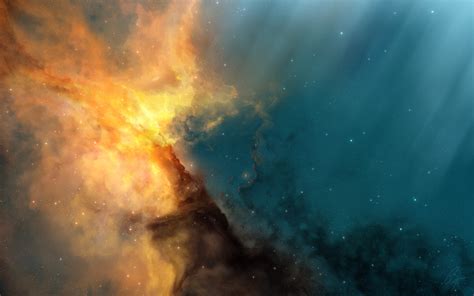 Papel de parede luz solar arte digital céu Estrelas Arte do