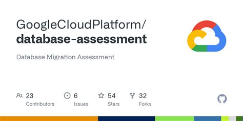 Database Assessment Readme Md At Main Googlecloudplatform Database