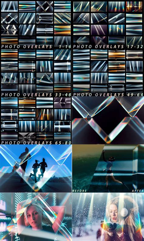 80 Glass Reflection Photo Overlays Free Download