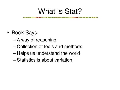 Ppt Apstat Part One Exploring And Understanding Data Powerpoint