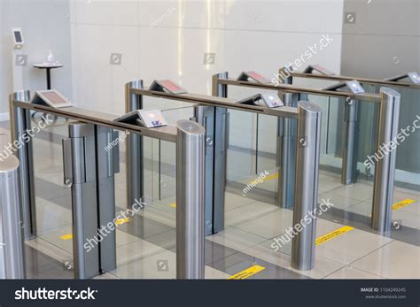 Security Entrance Gate Key Card Access Stock Photo Shutterstock