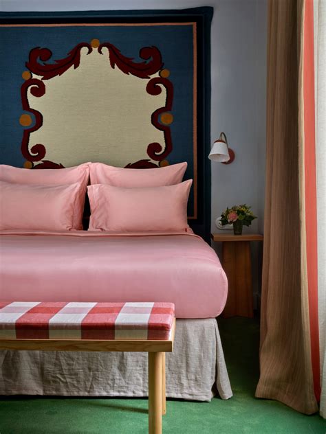 Beata Heuman Designs Colour Drenched Hôtel De La Boétie In Paris
