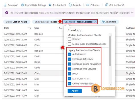 How To Find Users Using Basic Authentication In Microsoft 365