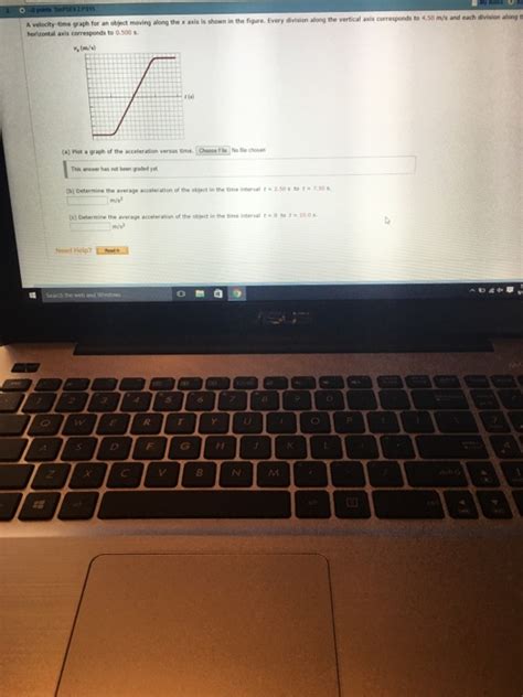 Solved A Velocity Time Graph For An Object Moving Along The Chegg