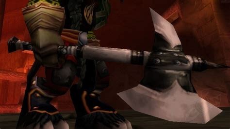 Angerforges Battle Axe Item Classic World Of Warcraft