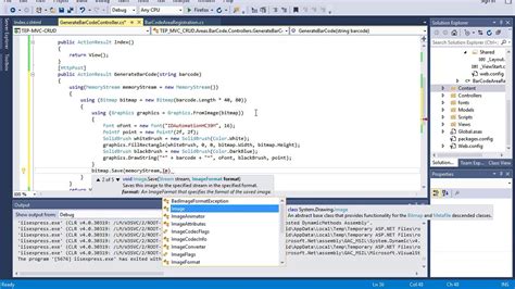 55 Asp Net Mvc Barcode Reader And Writer Application Part 2 Youtube
