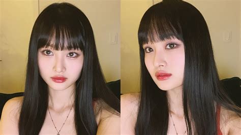 풀뱅 자르기 Cutting My Bangs Youtube