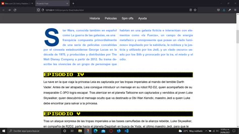 Mi Proyecto Del Curso Layout Web Con Css Grid Flexbox Y Otras