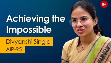 Beating Stress And Setbacks Divyanshi Raced To Her Upsc Goal And