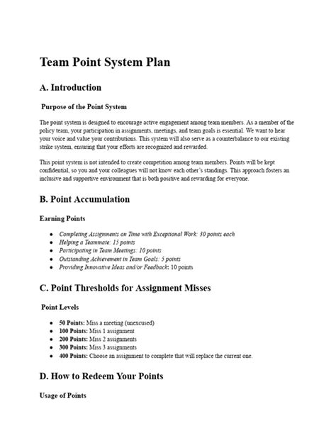 Point System 2 Pdf Social Psychology